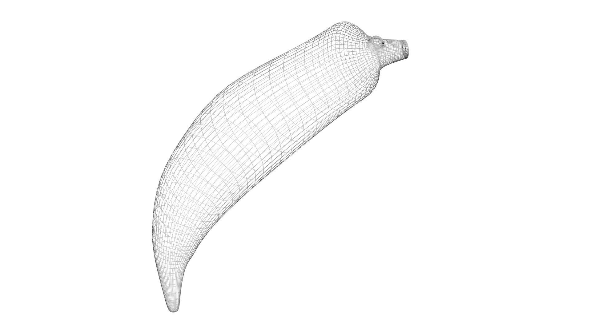 Lady Finger 3D model | CGTrader