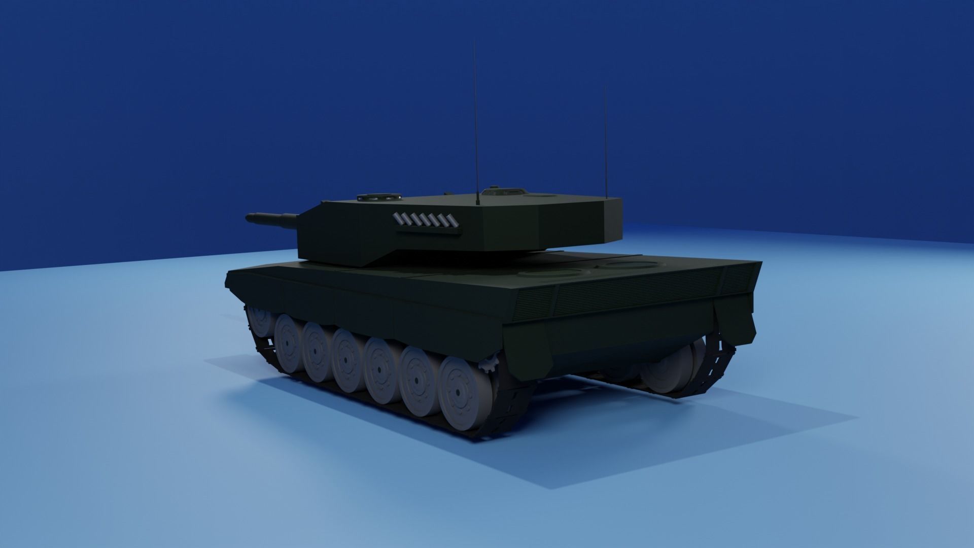3D model German MBT VR / AR / low-poly | CGTrader