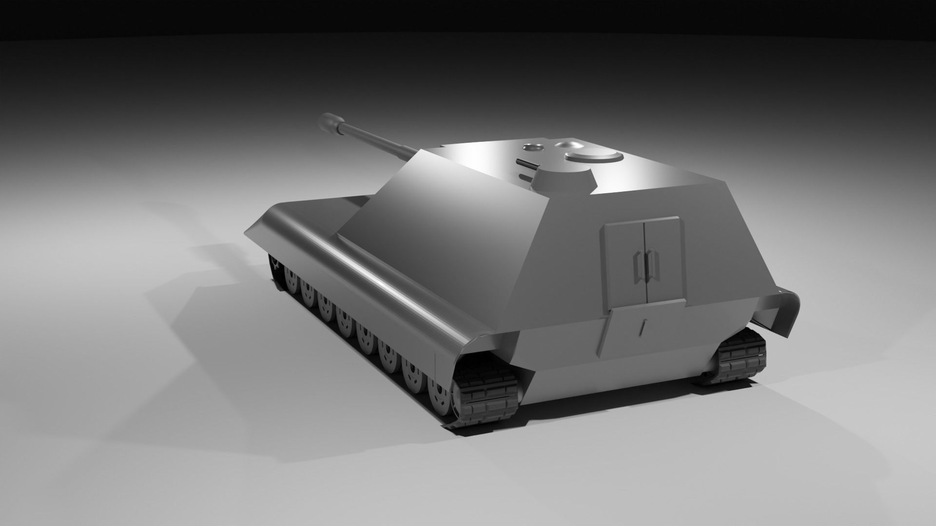 3D model German Tank Destroyer VR / AR / low-poly | CGTrader
