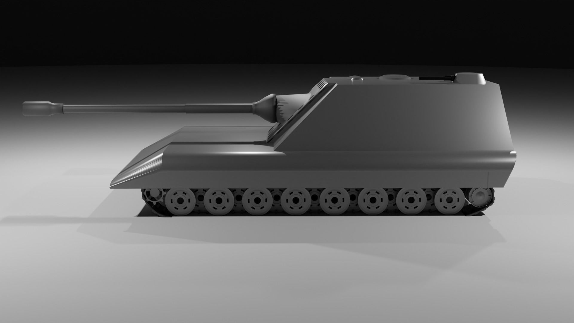 3D model German Tank Destroyer VR / AR / low-poly | CGTrader