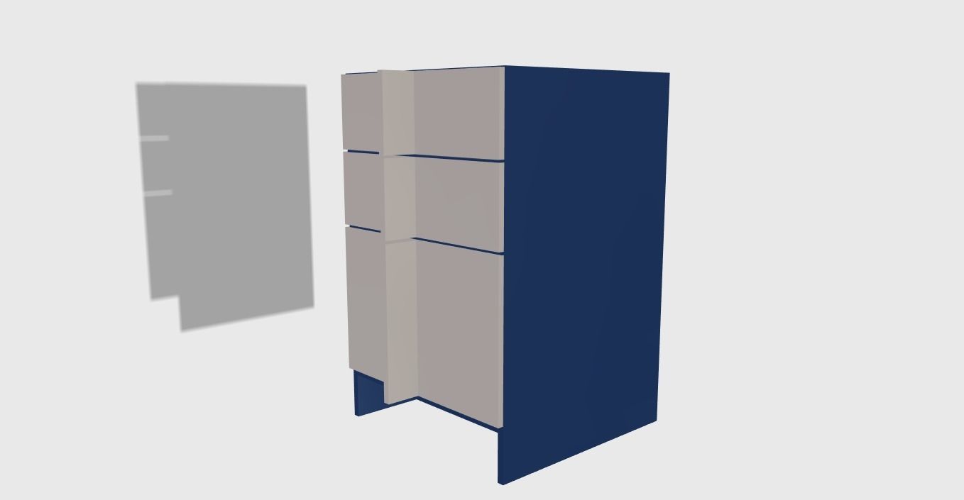 Drawers box easy printable 3D model 3D printable | CGTrader