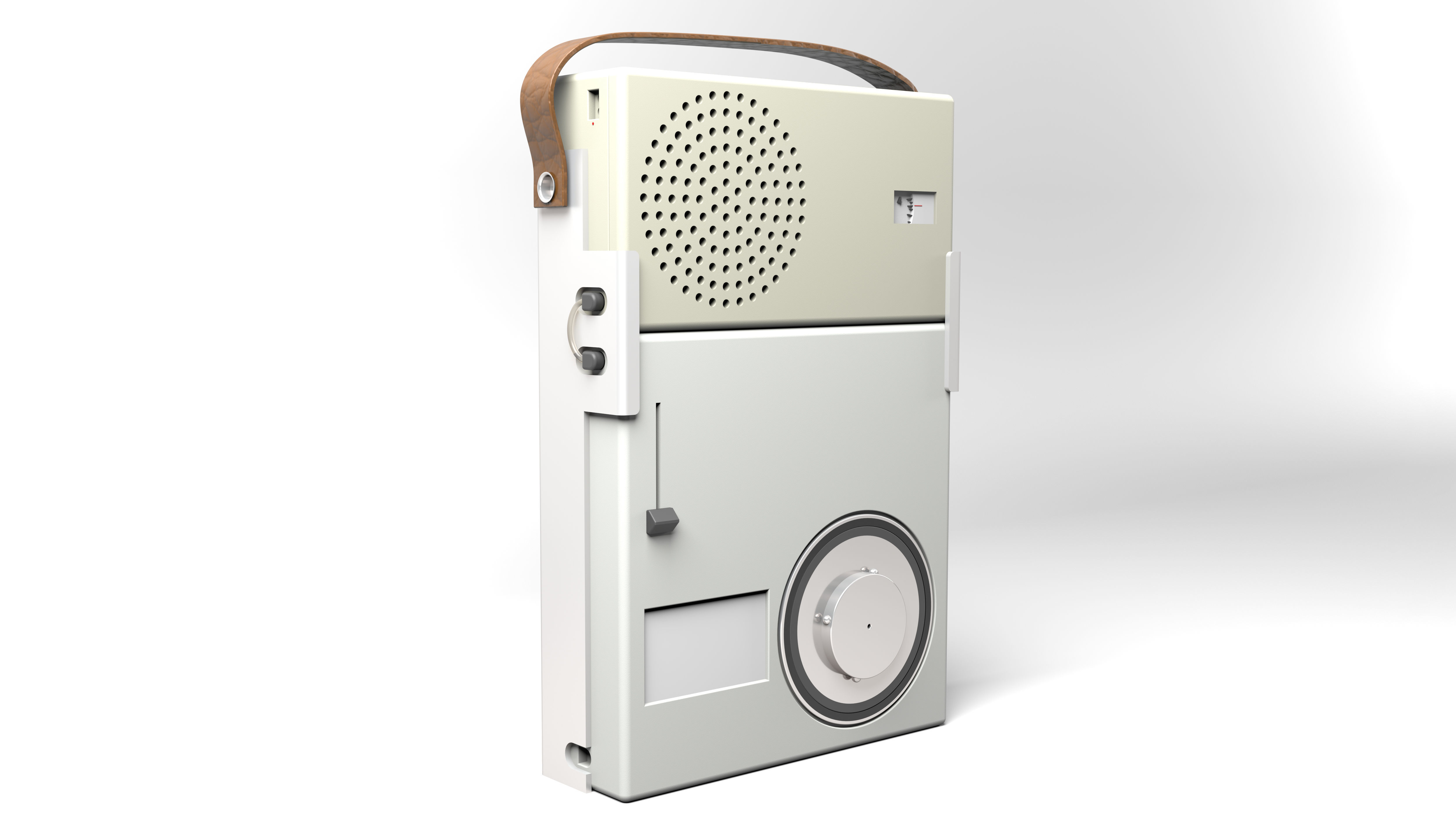3D model TP1 radio Dieter Rams VR / AR / low-poly | CGTrader