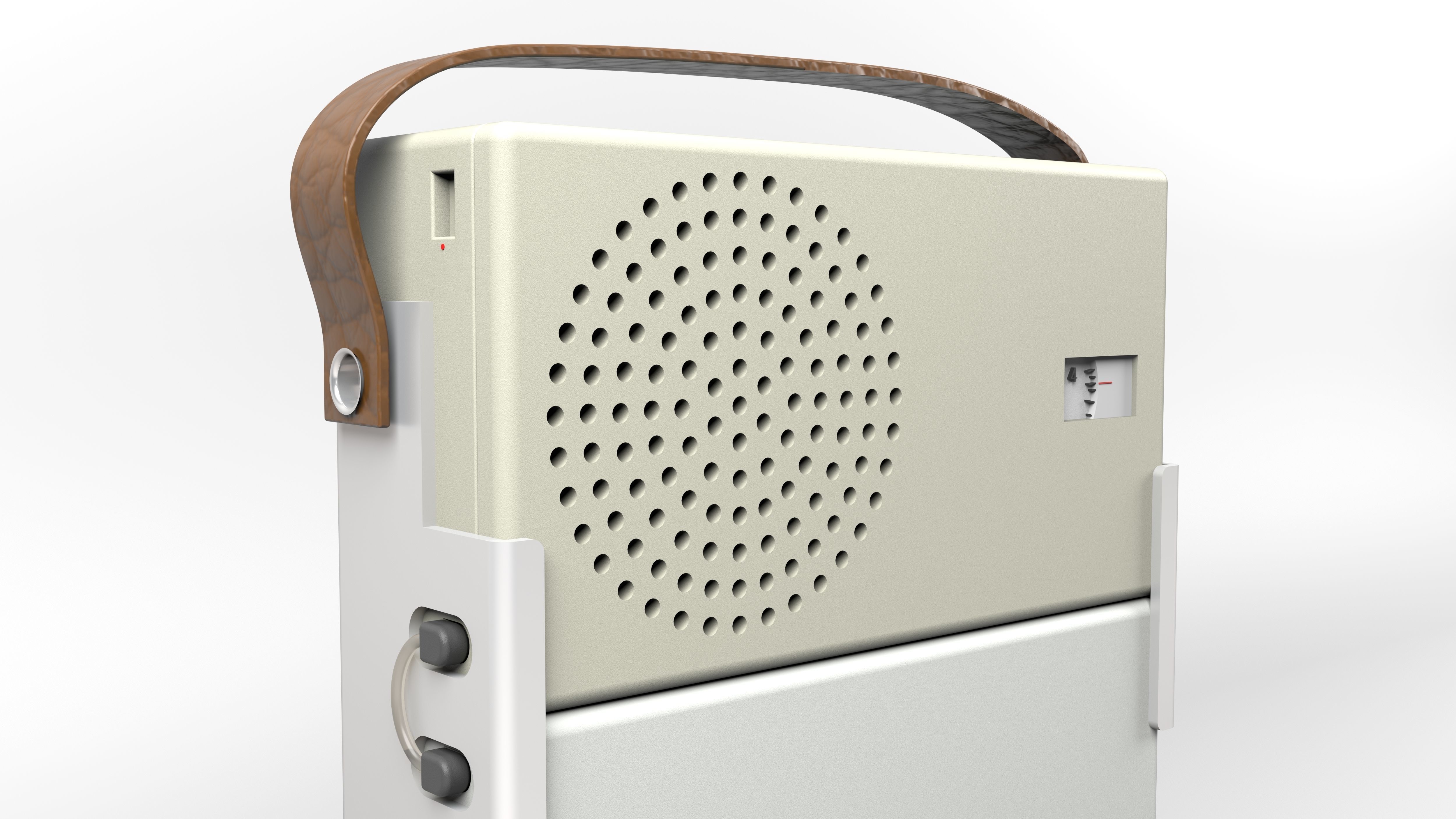 3D model TP1 radio Dieter Rams VR / AR / low-poly | CGTrader
