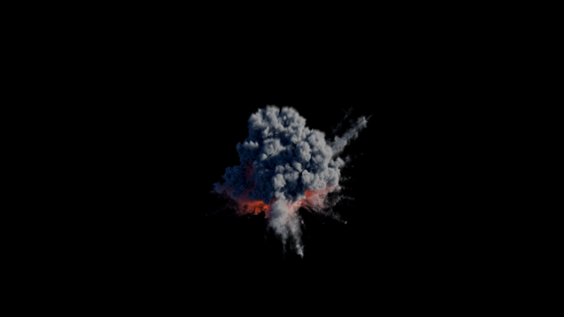 Explosion 01 VDB Animated Sequence 3D model animated | CGTrader