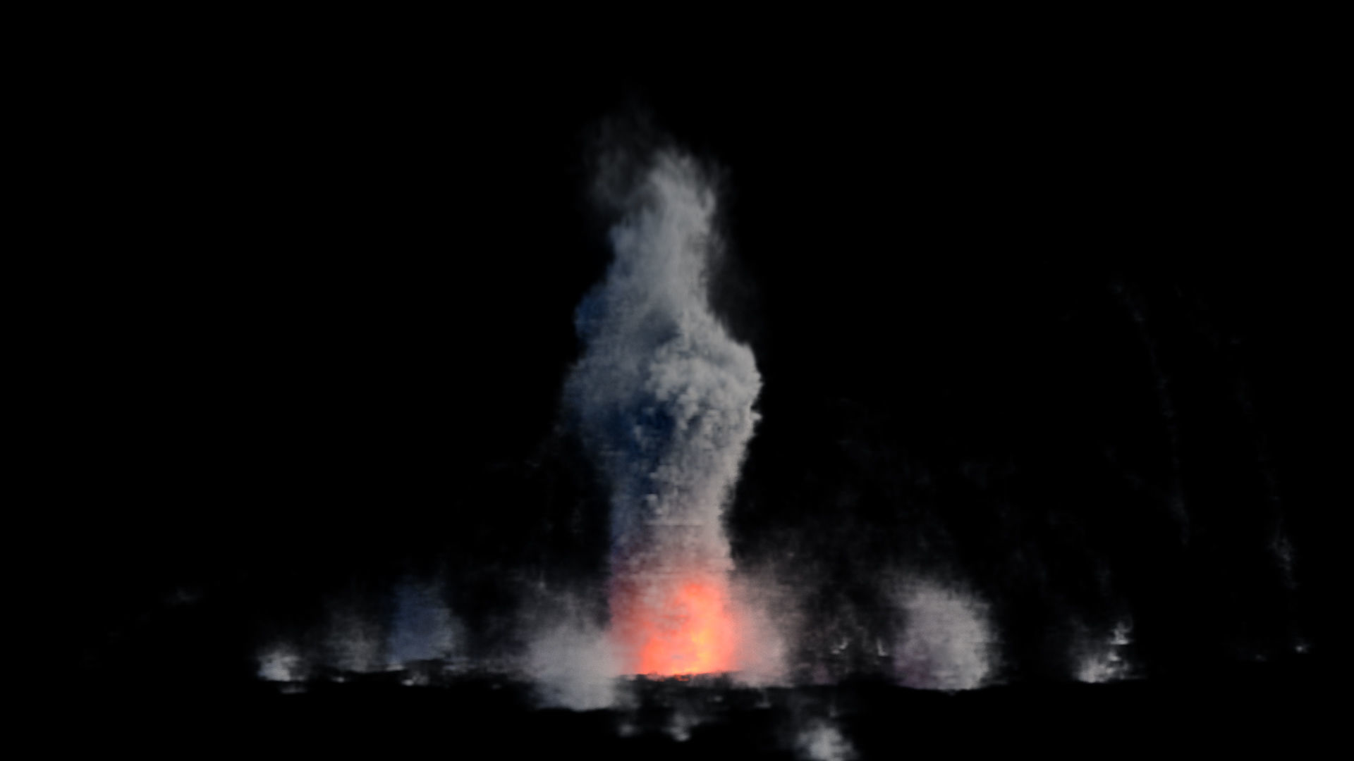 Explosion 01 VDB Animated Sequence 3D model animated | CGTrader