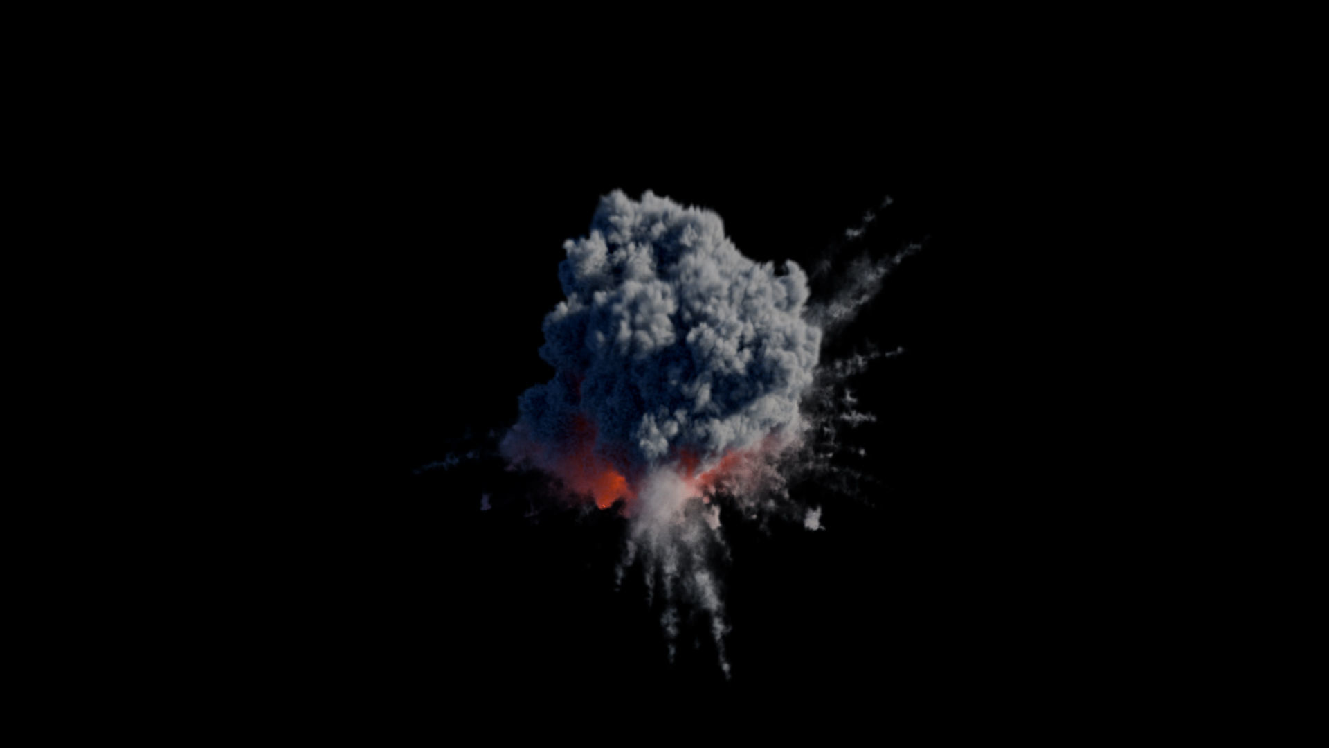 Explosion 01 VDB Animated Sequence 3D model animated | CGTrader