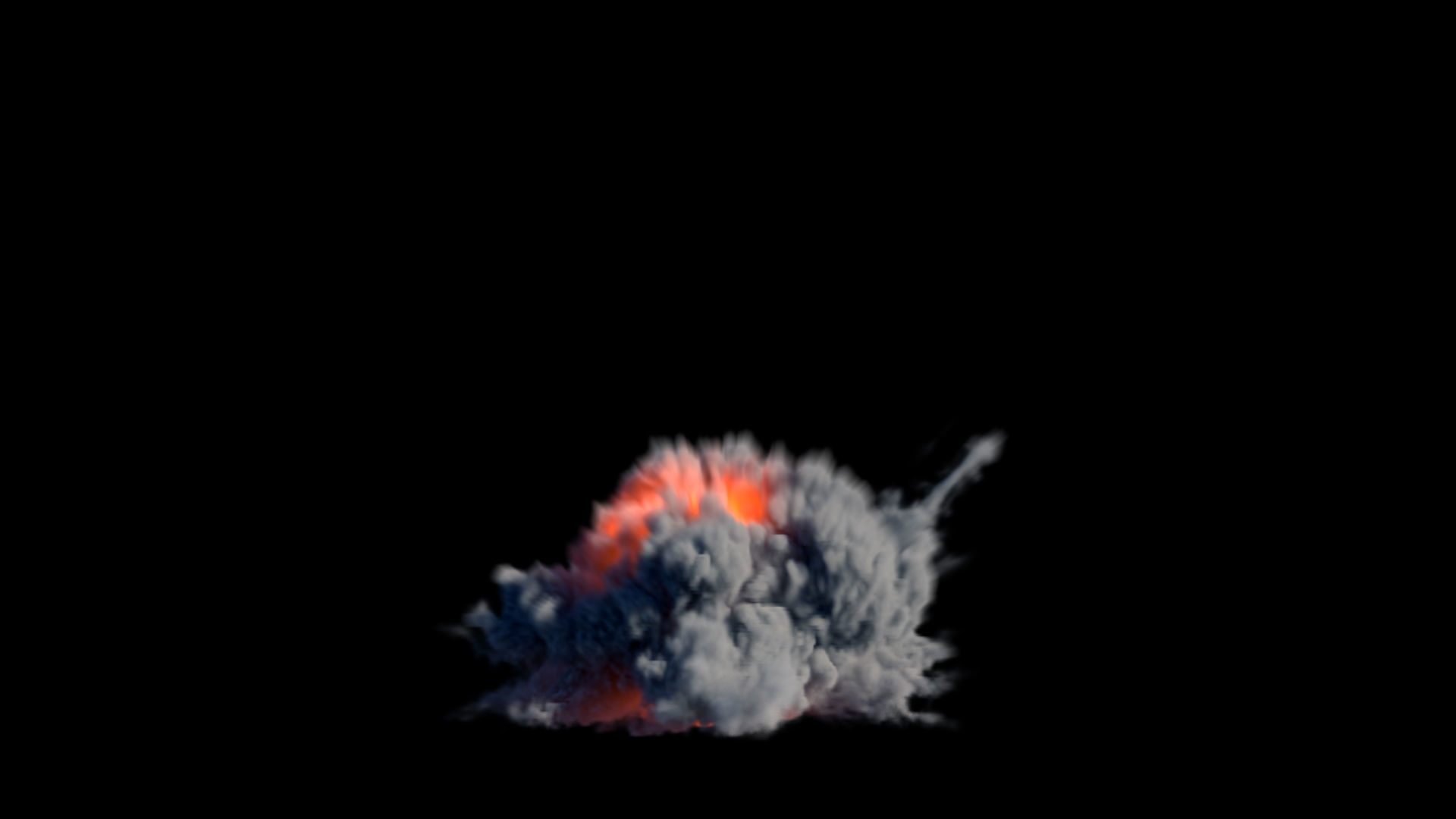 Explosion 01 VDB Animated Sequence 3D model animated | CGTrader