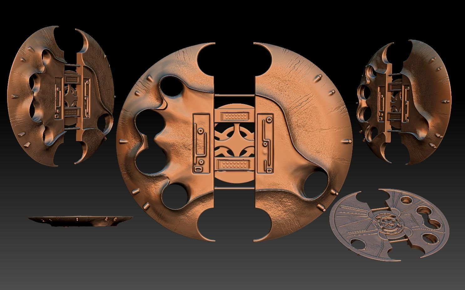 predator 2 city hunter disk blade 3D model 3D printable | CGTrader