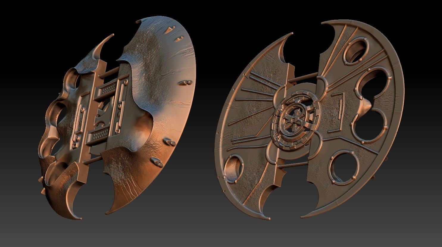 predator 2 city hunter disk blade 3D model 3D printable | CGTrader