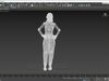 3D model Amber Heard 3D Rigged model ready for animation VR / AR / low ...