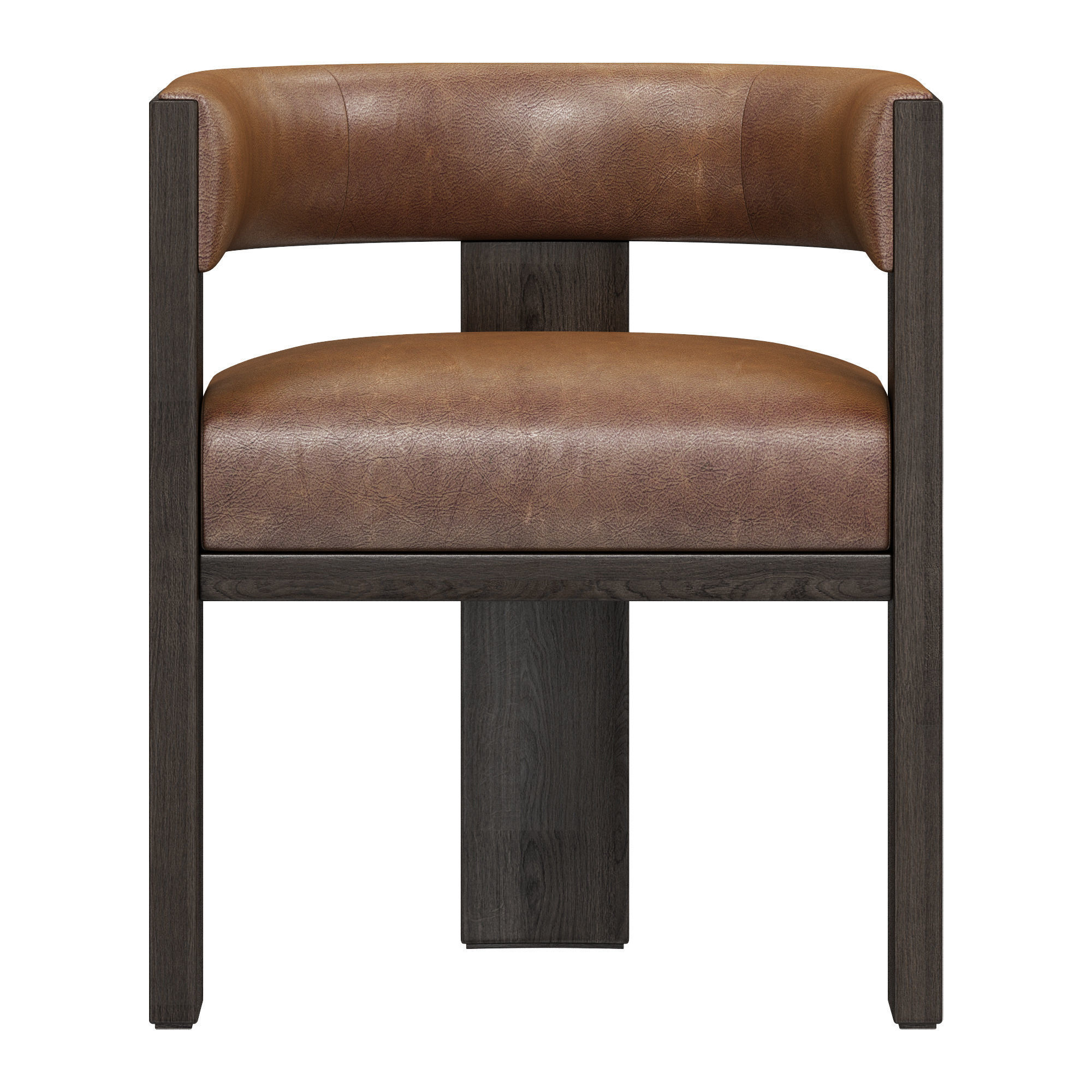 Restoration Hardware Elgin Leather Dining Chair 3D model | CGTrader