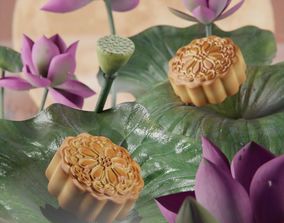 Mooncake 3D Models | CGTrader