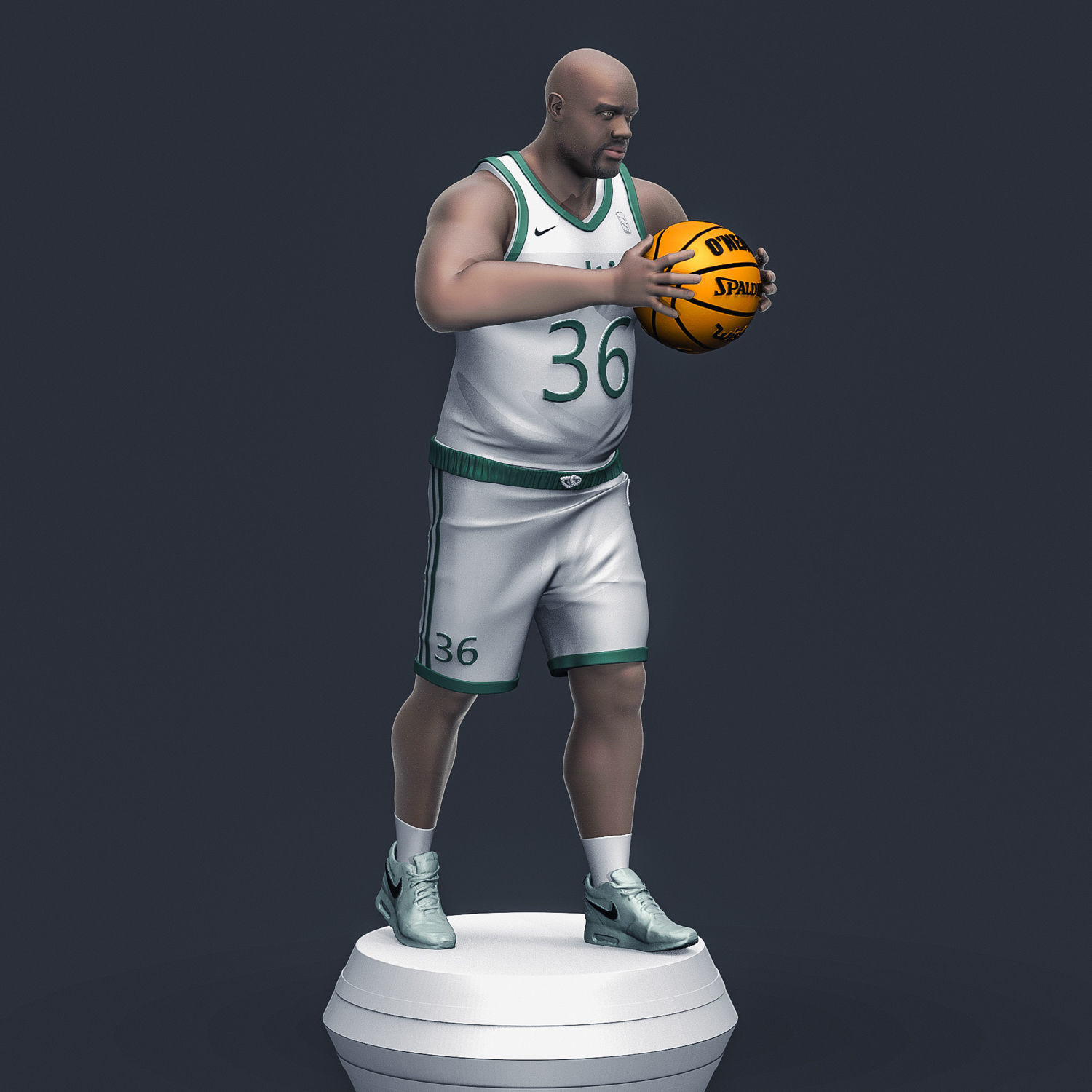 Shaquille O Neal 3D Printable 3D model 3D printable | CGTrader
