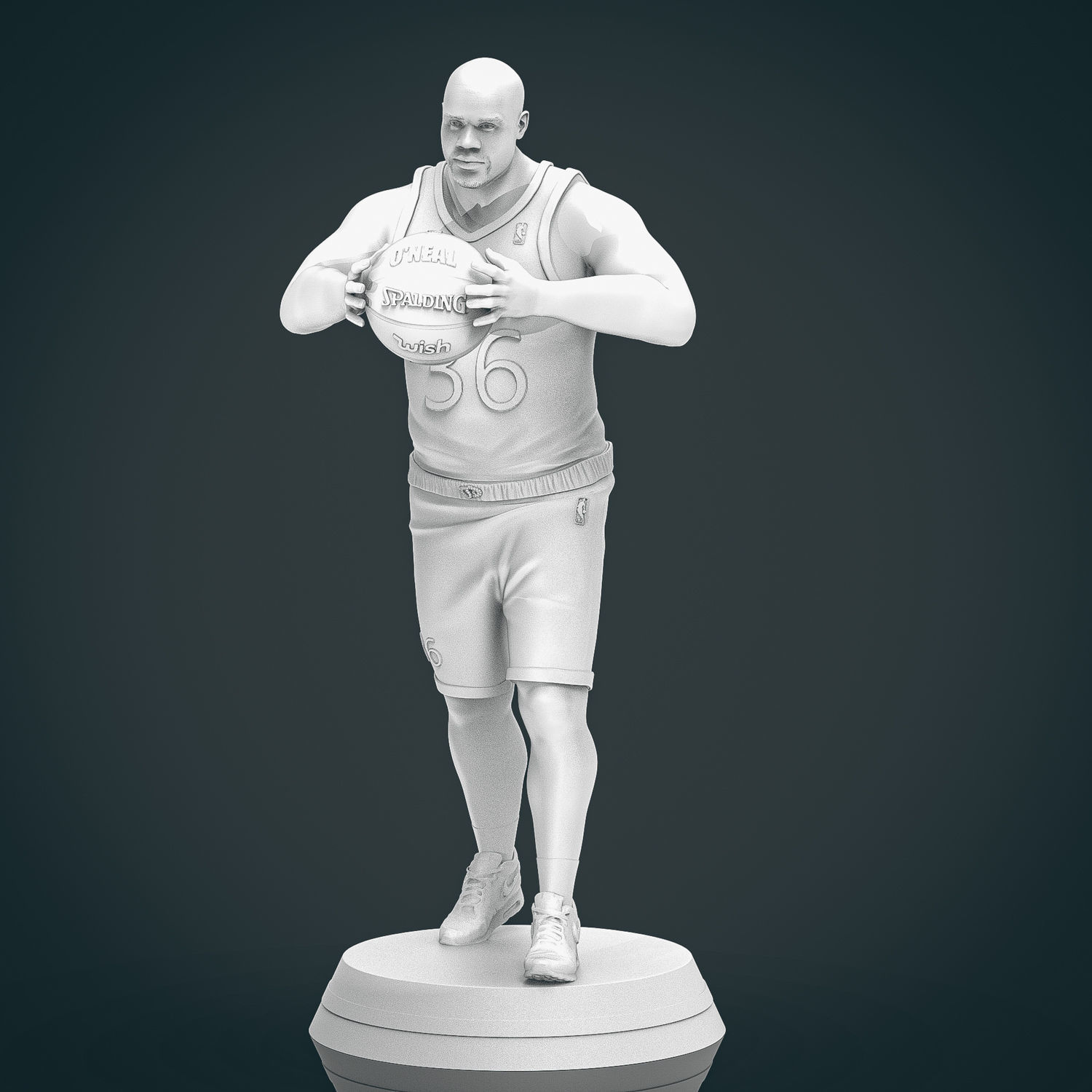 Shaquille O Neal 3D Printable 3D model 3D printable | CGTrader