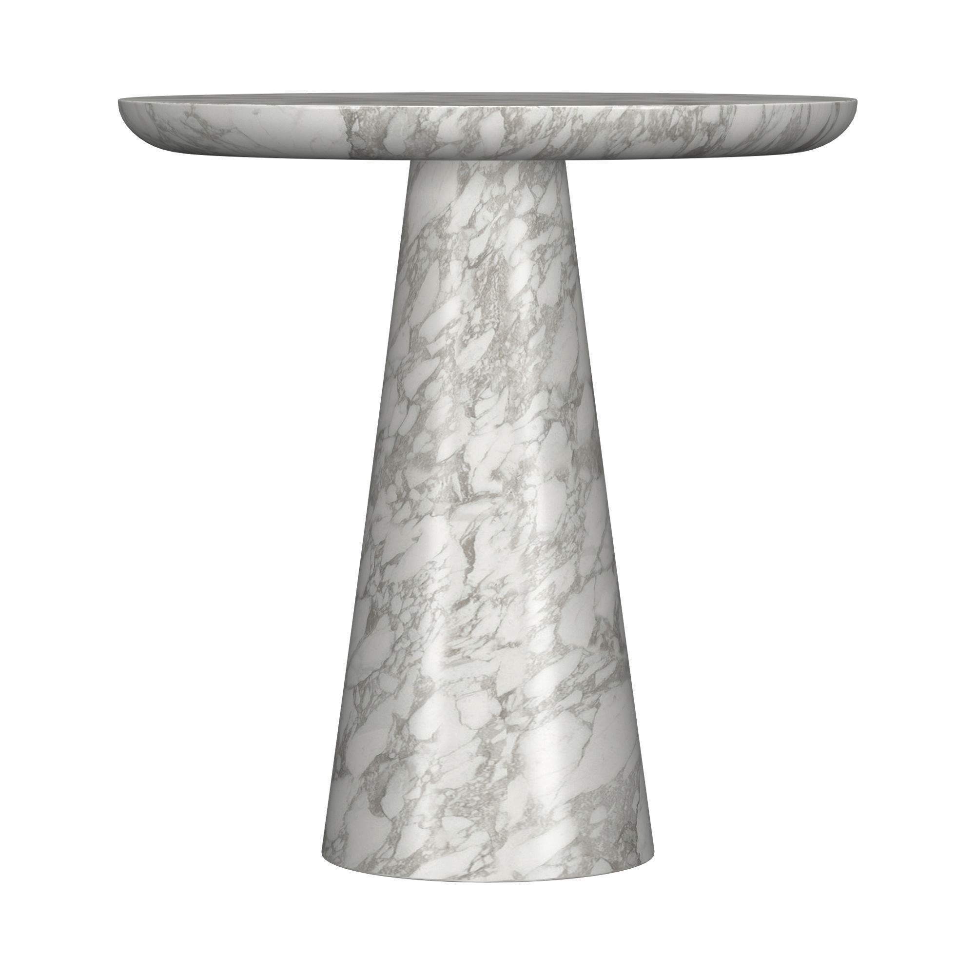CELLINI ITALIAN TRAVERTINE SIDE TABLE 3D model | CGTrader