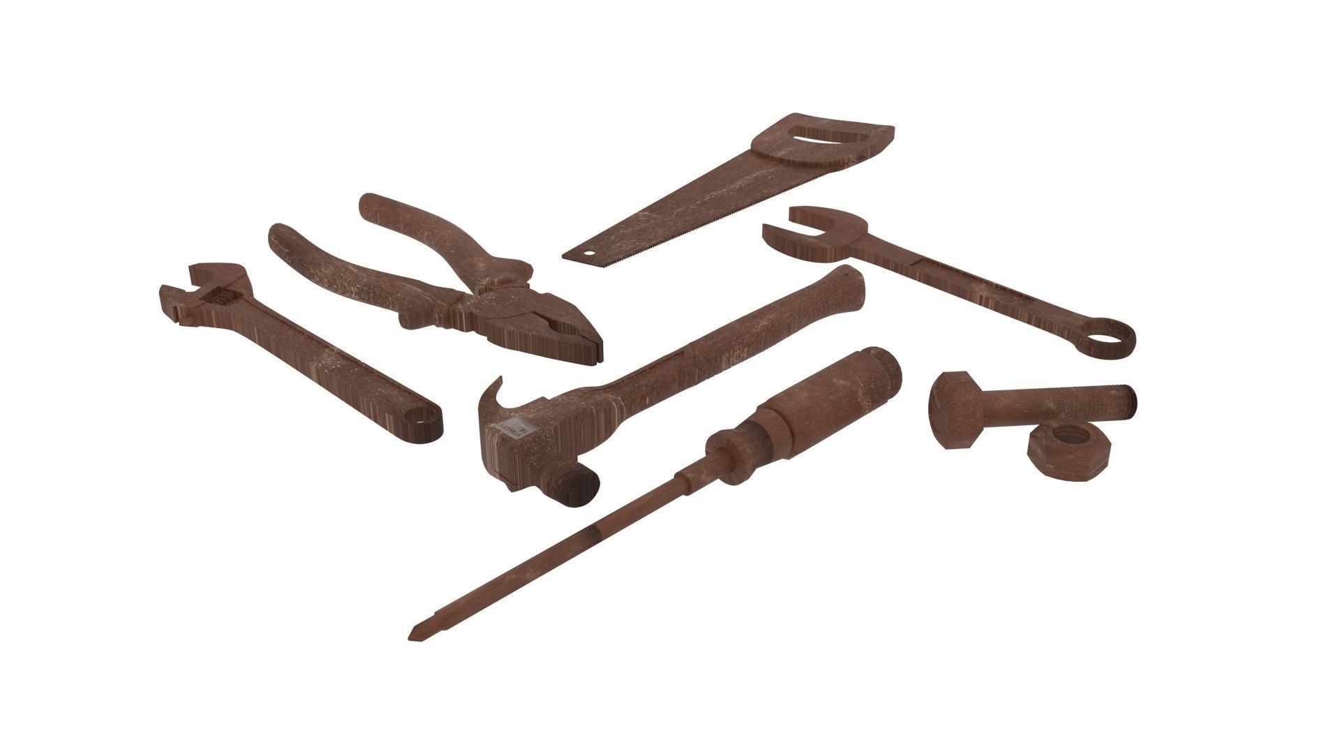 Chocolate Tools 3D model | CGTrader