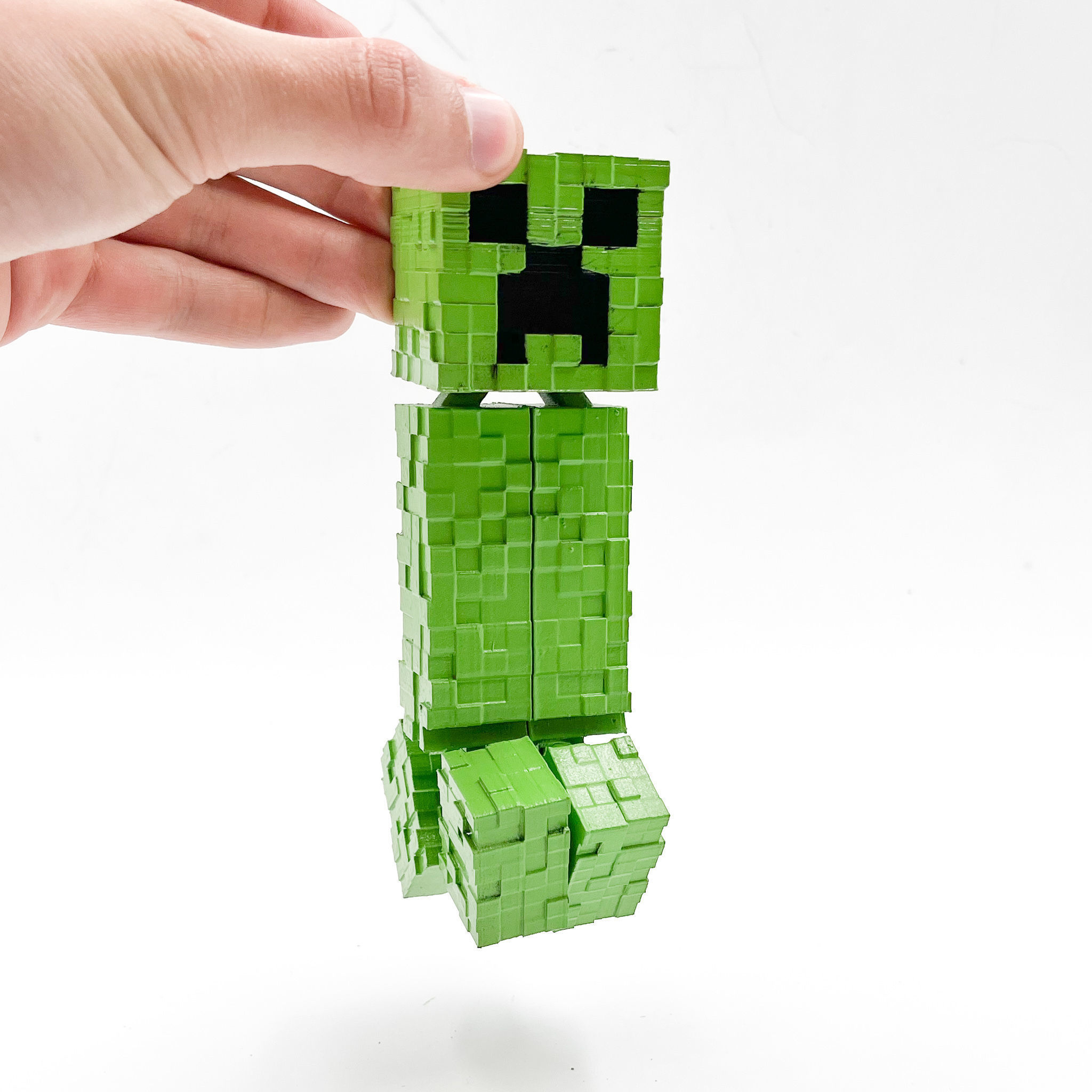 MINECRAFT FLEXI-CREEPER ARTICULATED PRINT IN PLACE CREEPER 3D model 3D ...