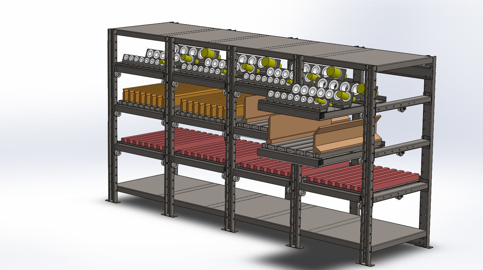 Press brake tool cabinet 3D model | CGTrader