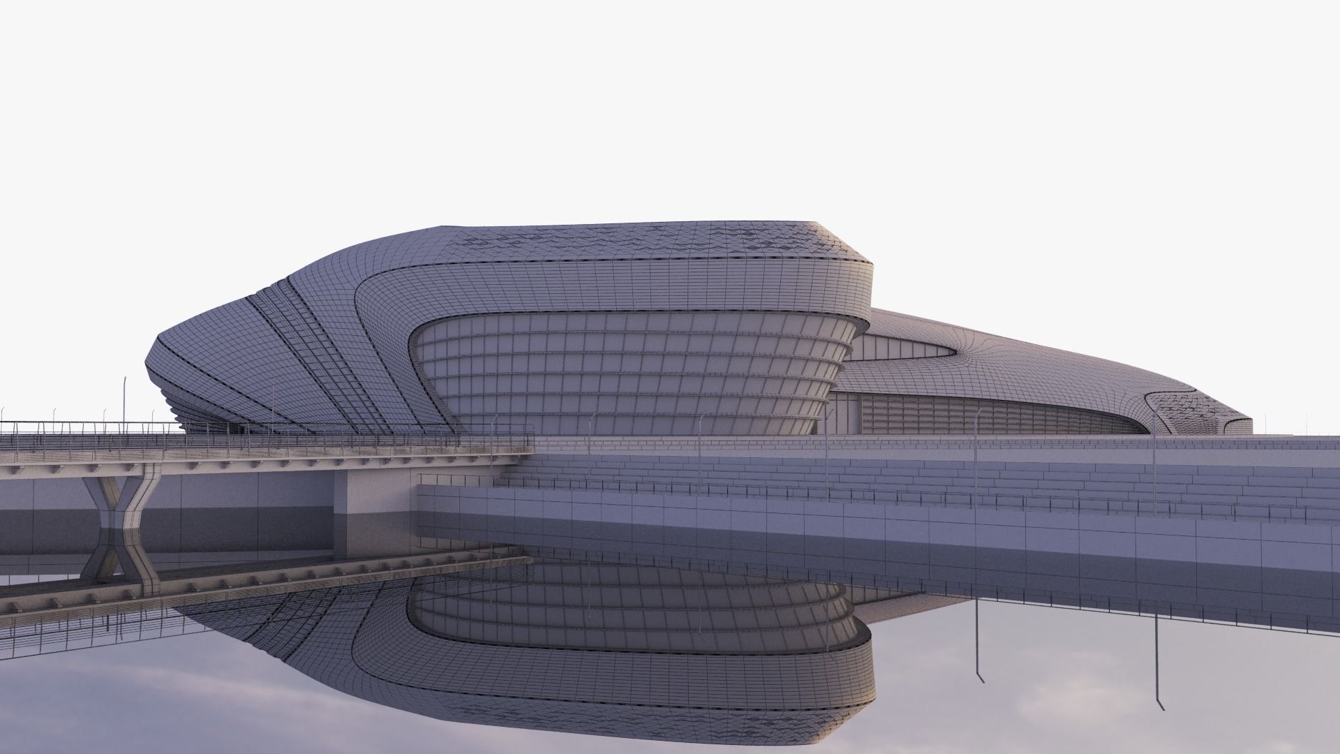 Futuristic building 50 3D model | CGTrader