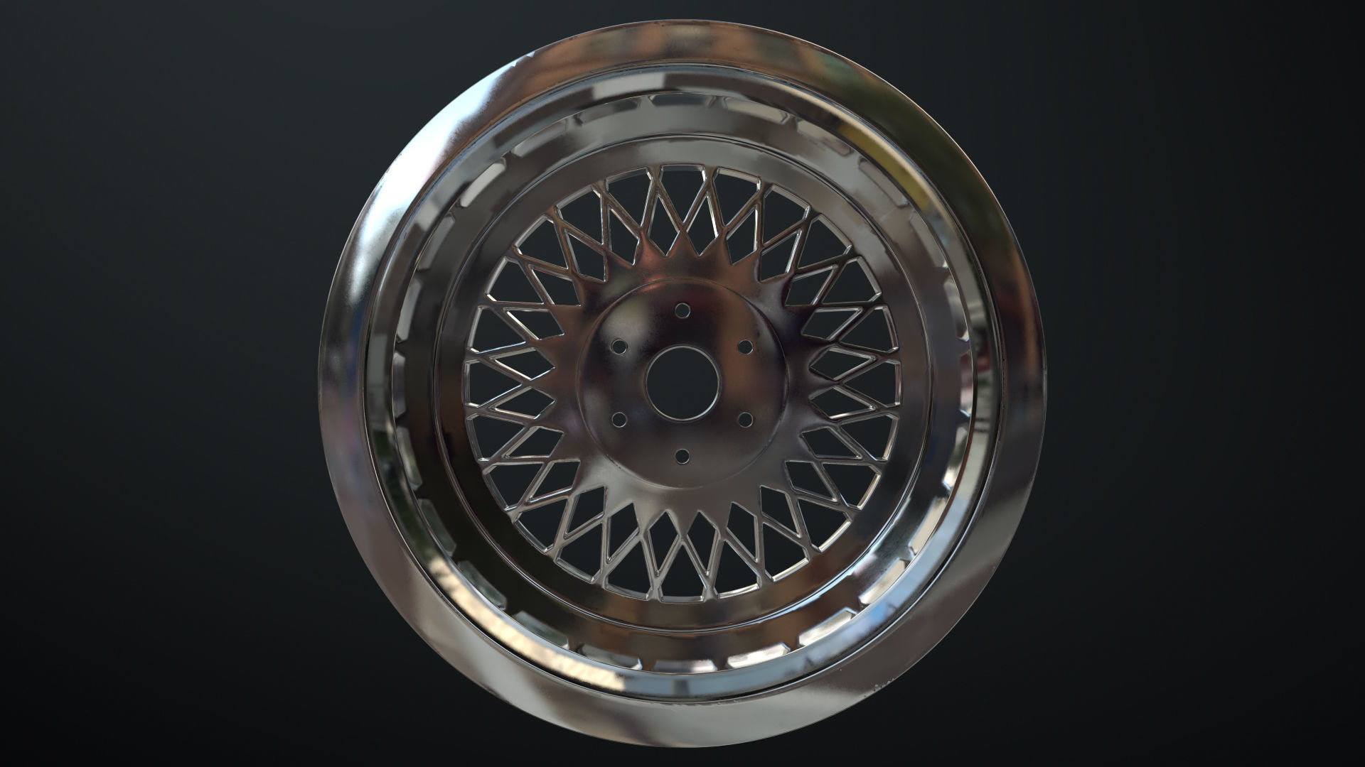 Car Rim 3D model | CGTrader
