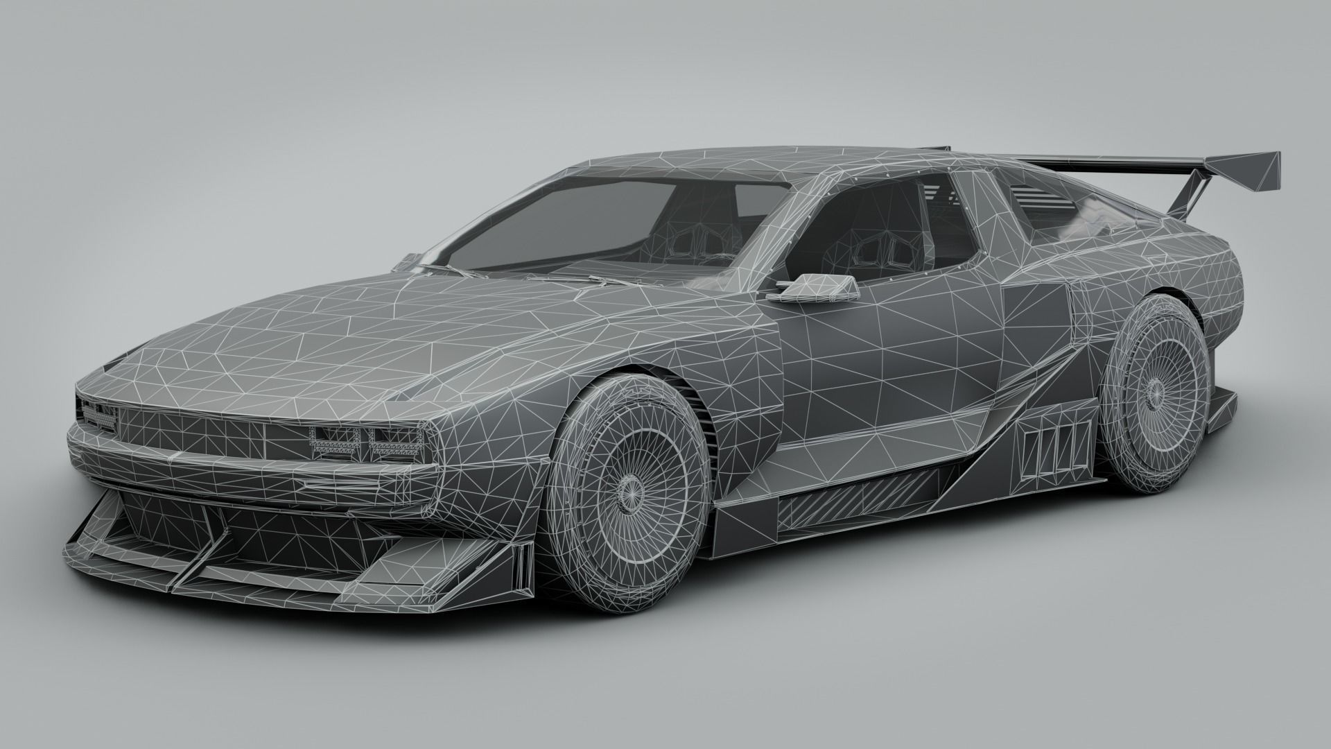 Hyundai N Vision 74 3D model | CGTrader