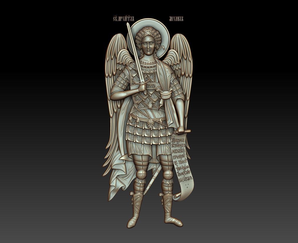 Archangel Michael 3D model | CGTrader