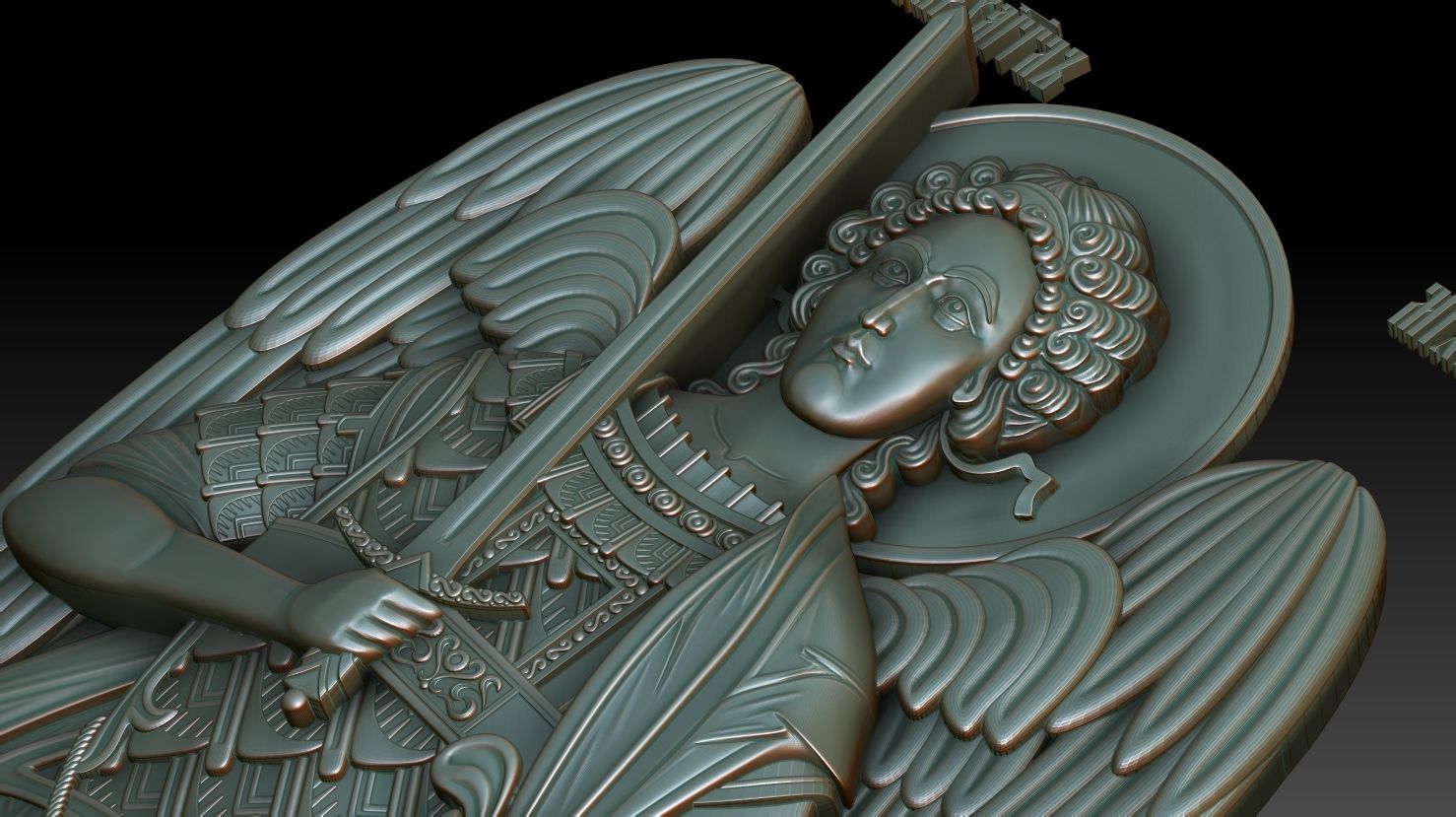 Archangel Michael 3D model | CGTrader