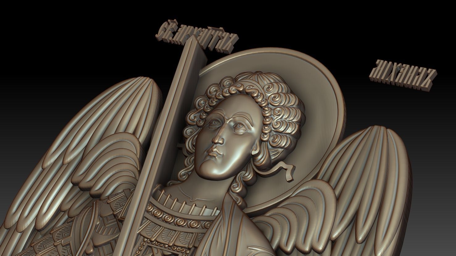 Archangel Michael 3D model | CGTrader