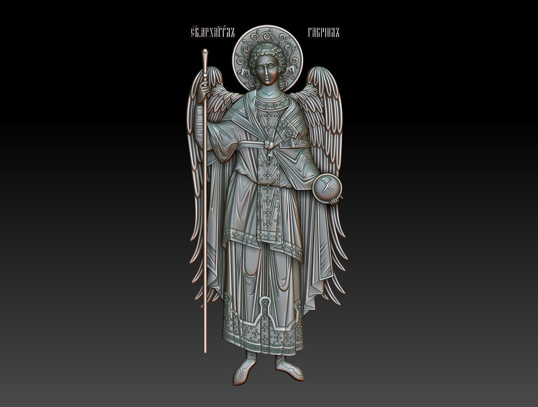 Archangel Gabriel 3D model | CGTrader