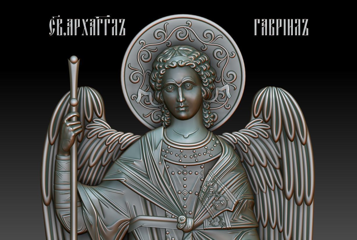 Archangel Gabriel 3D model | CGTrader