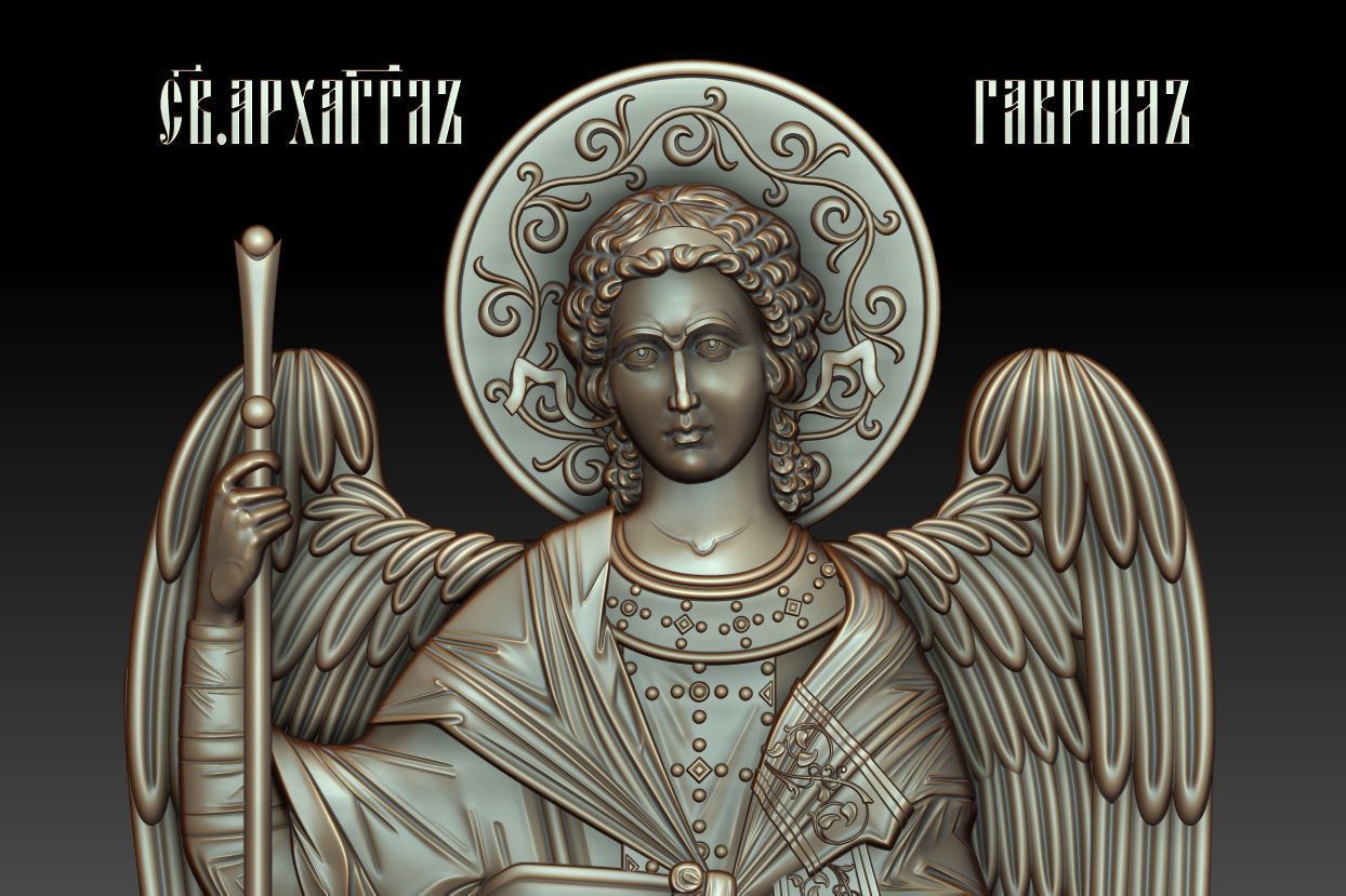 Archangel Gabriel 3D model | CGTrader