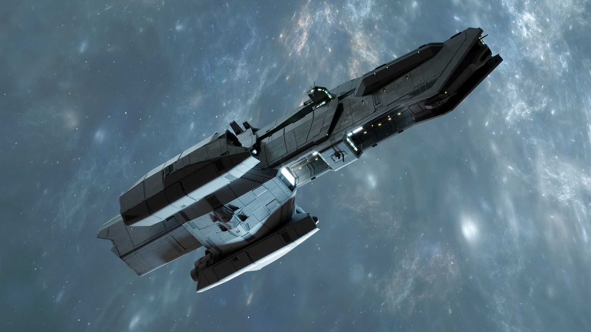 3D model Space Navy Heavy Destroyer VR / AR / low-poly | CGTrader