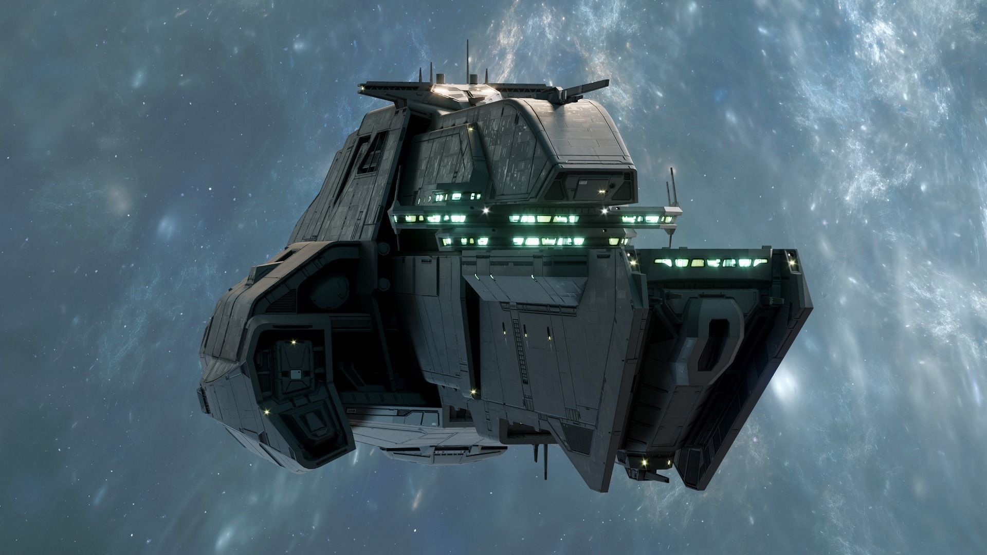 3D model Space Navy Heavy Destroyer VR / AR / low-poly | CGTrader