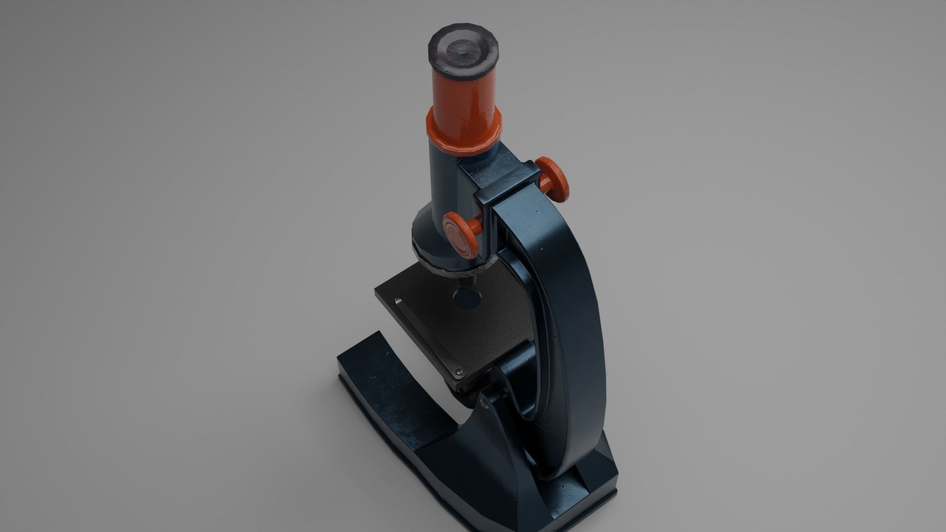 Microscope free VR / AR / low-poly 3D model | CGTrader