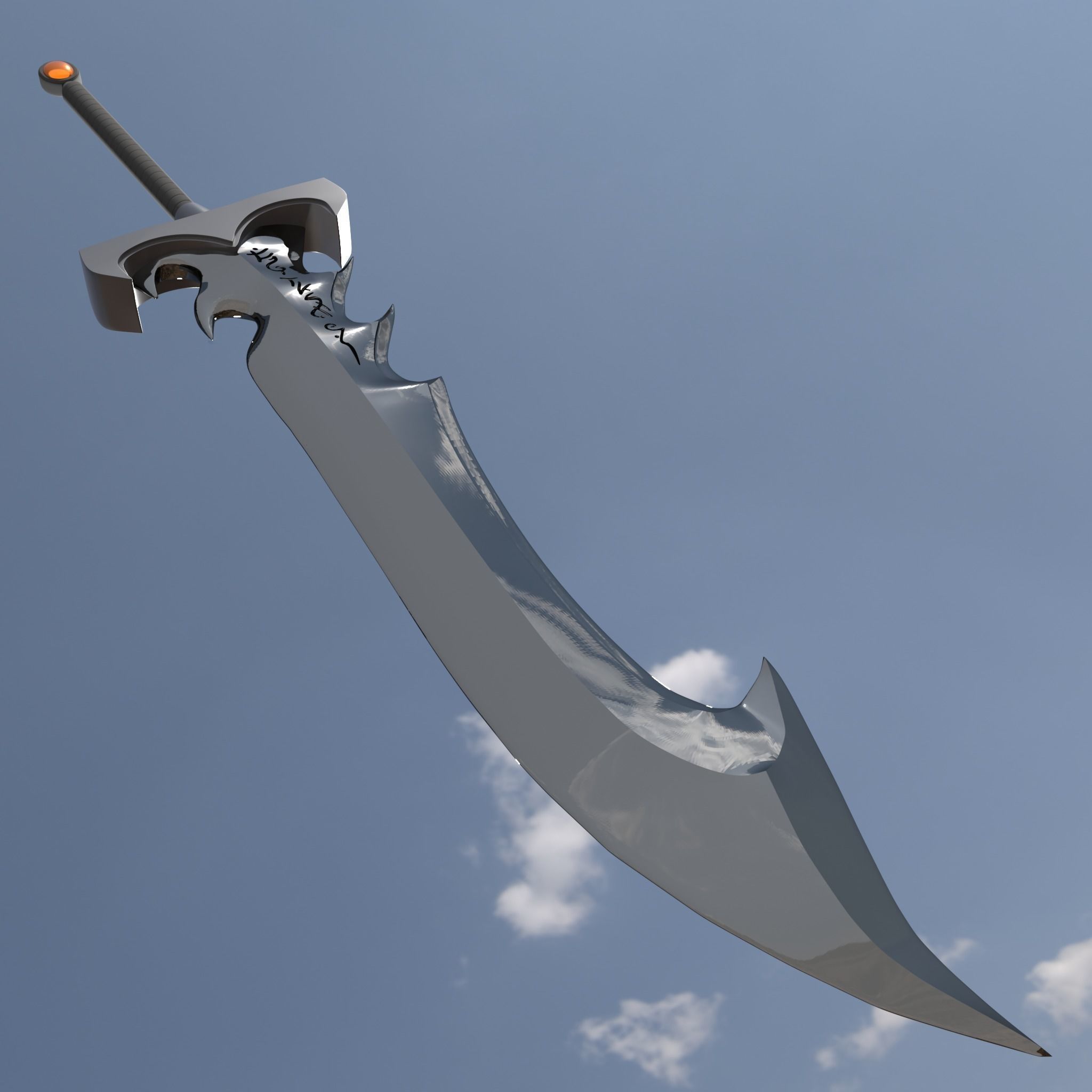 Oathbringer Shardblade 3D model 3D printable | CGTrader