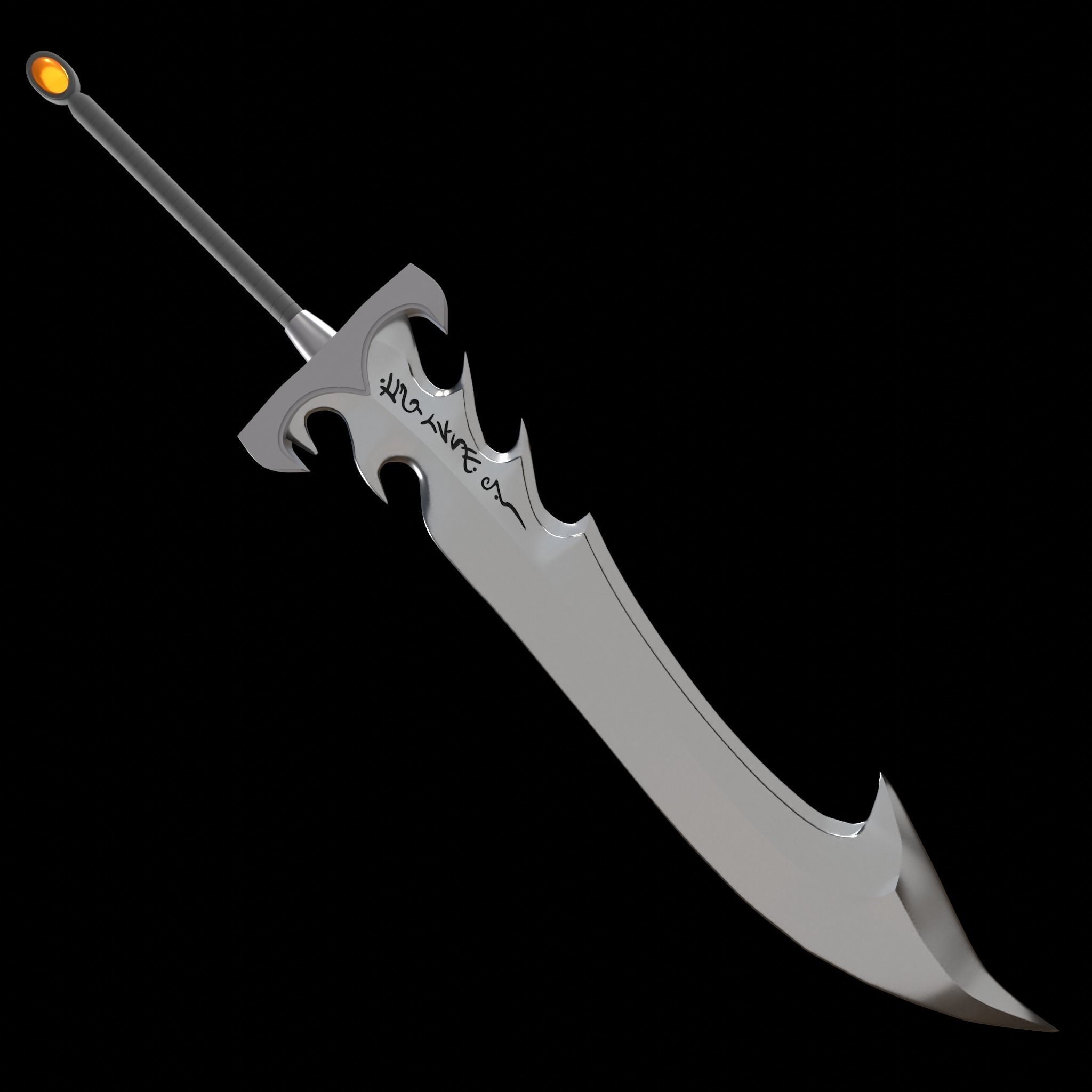 Oathbringer Shardblade 3D model 3D printable | CGTrader