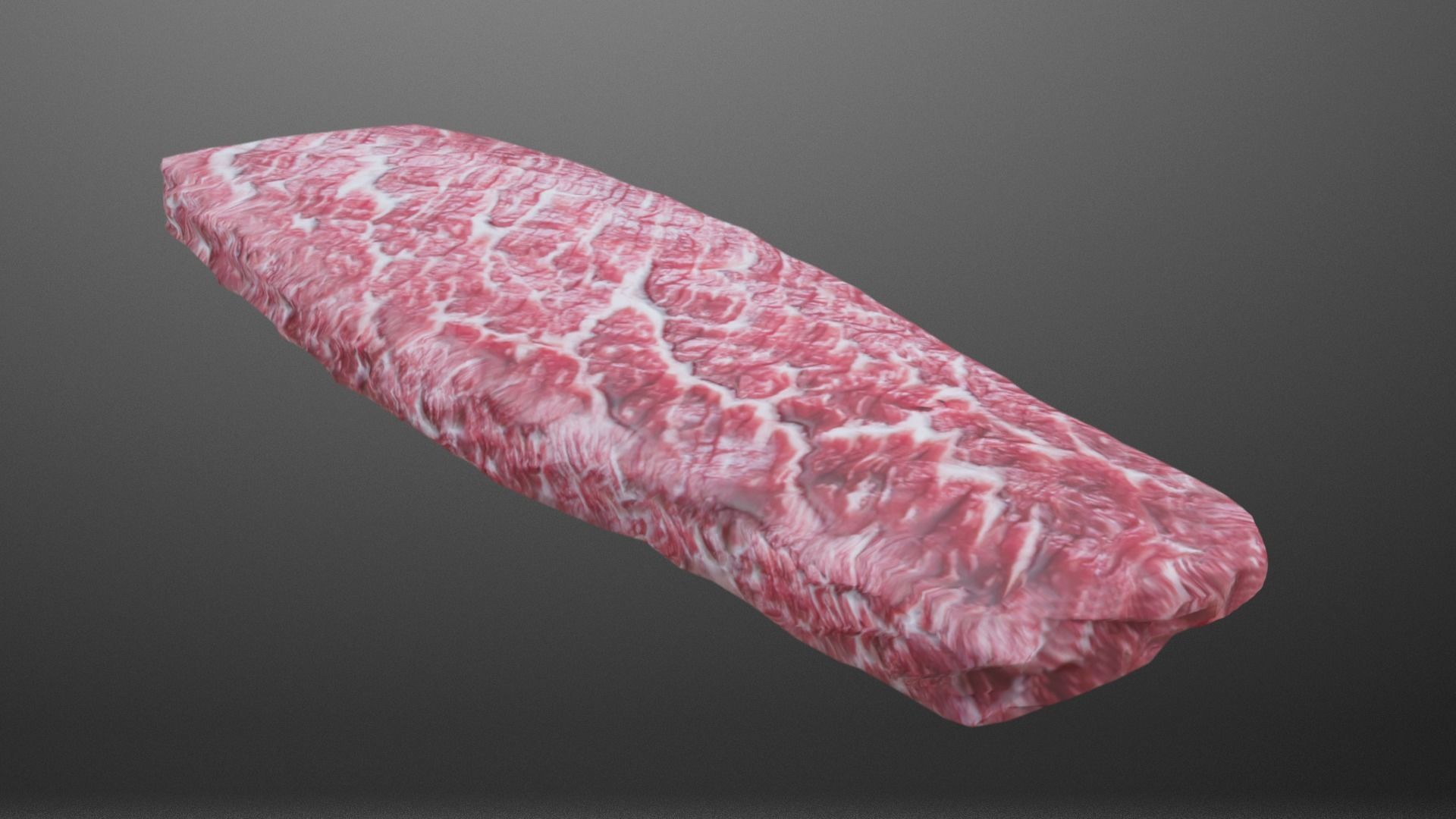 3D model Denver Steak VR / AR / low-poly | CGTrader