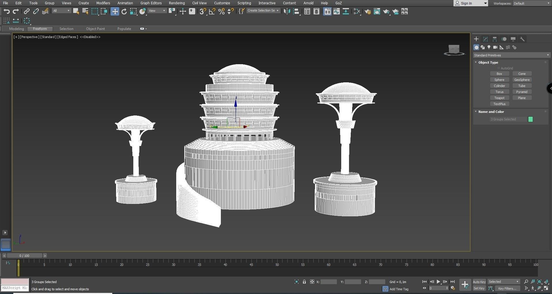 OVNI BUILDINGS 3D model 3D printable | CGTrader