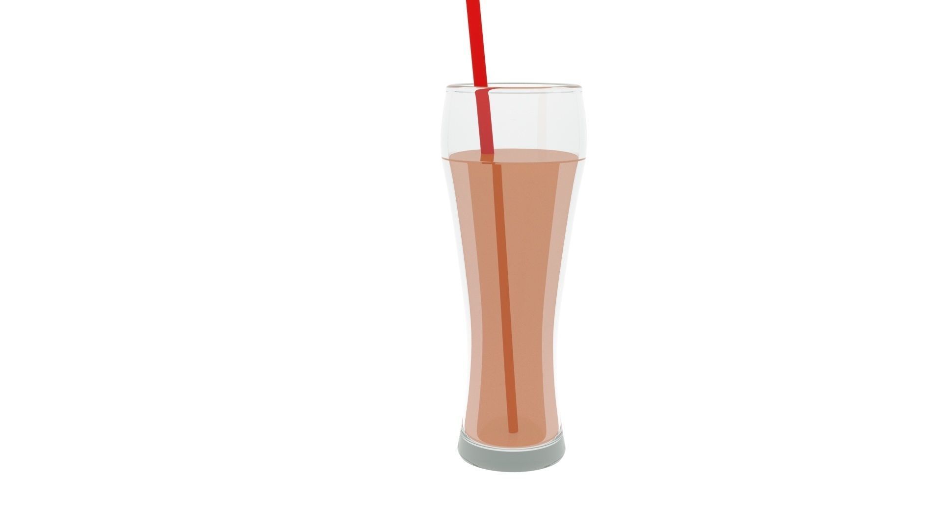 High Glass With Juice 3D model | CGTrader