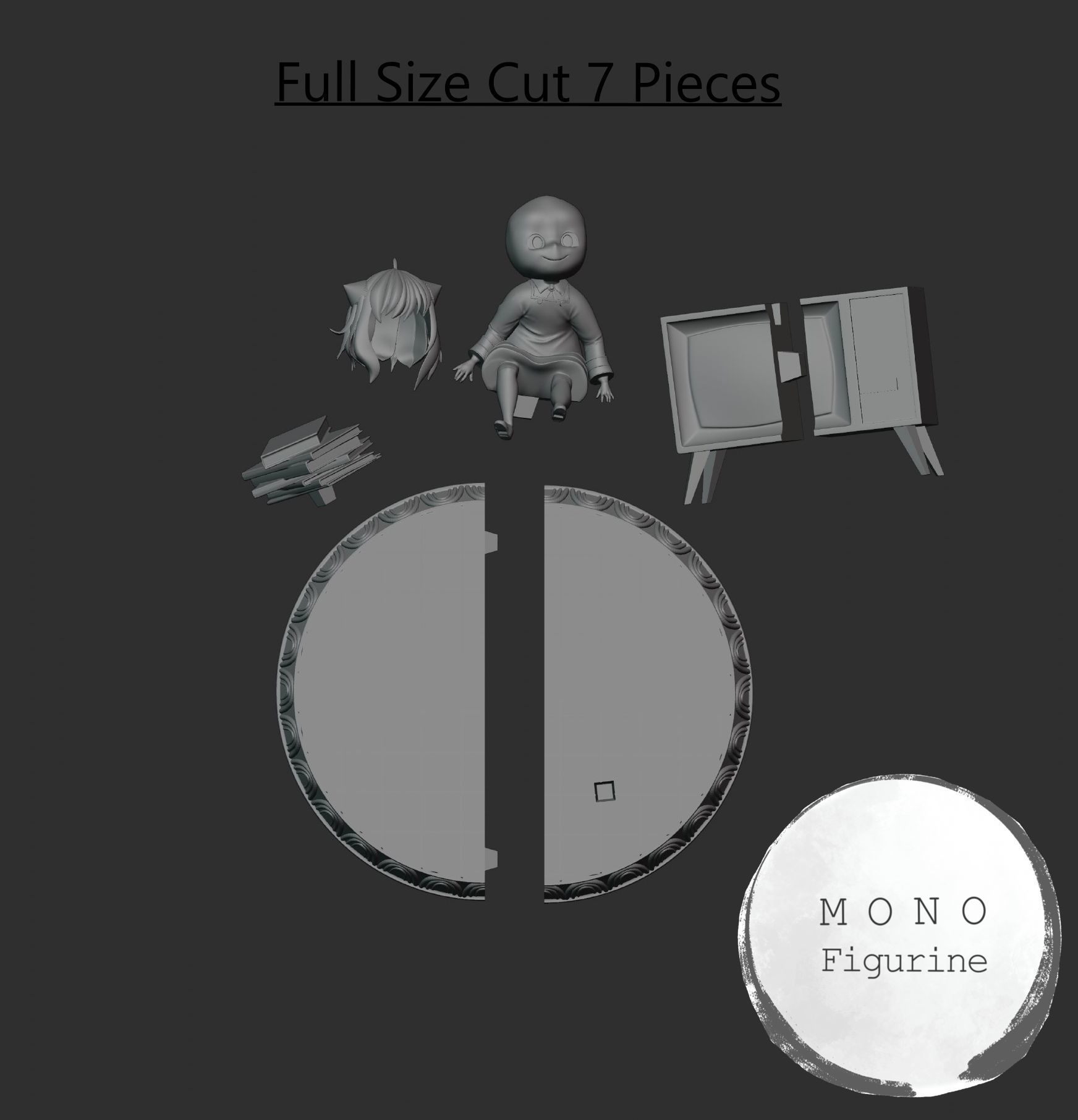 Anya Forger 3D Print model 3D model 3D printable | CGTrader