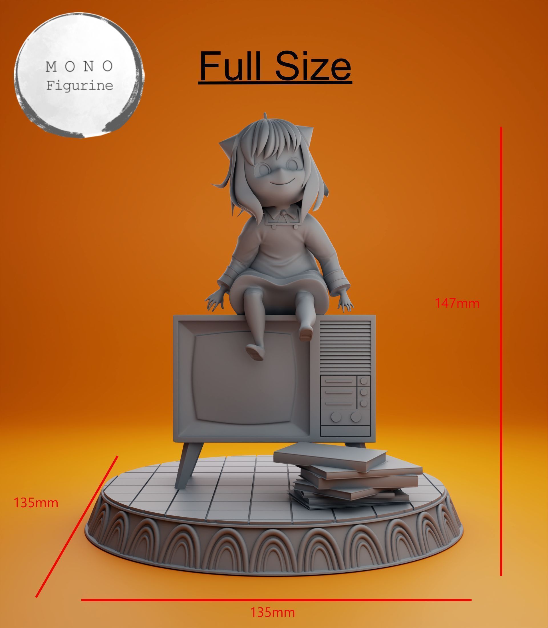 Anya Forger 3D Print model 3D model 3D printable | CGTrader