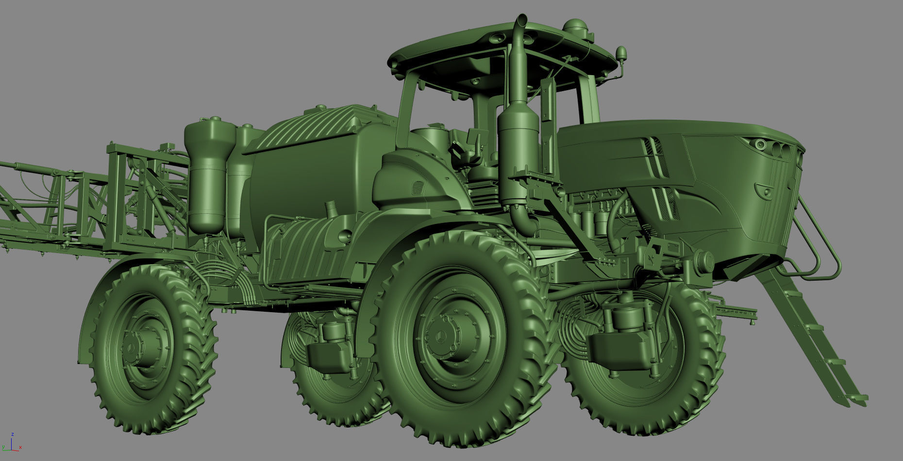John Deere R4045 Sprayer 3D model | CGTrader
