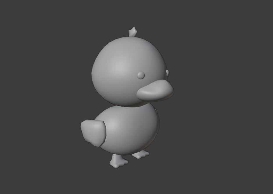 3D model Anime Duck VR / AR / low-poly | CGTrader