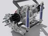 PRO MOD Chassis Rear Diff Brakes Suspension Combo 3D model 3D printable ...