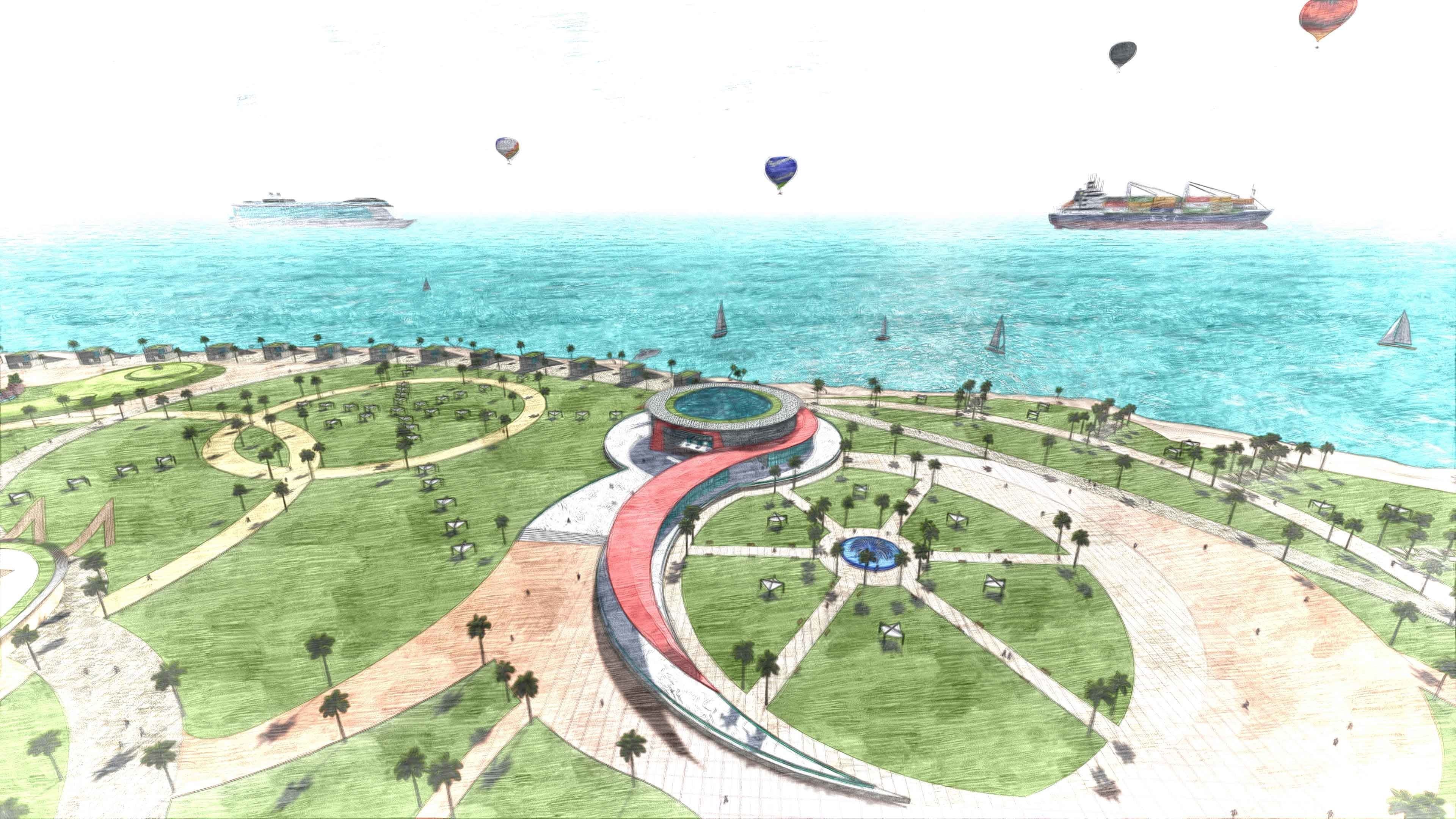 island resort 3D model | CGTrader