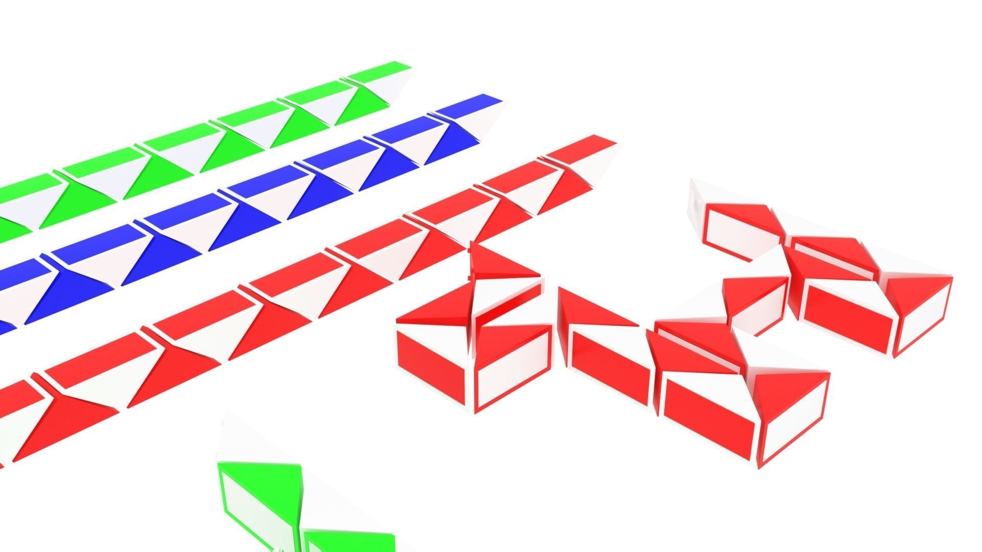 Snake Puzzles 3D model | CGTrader