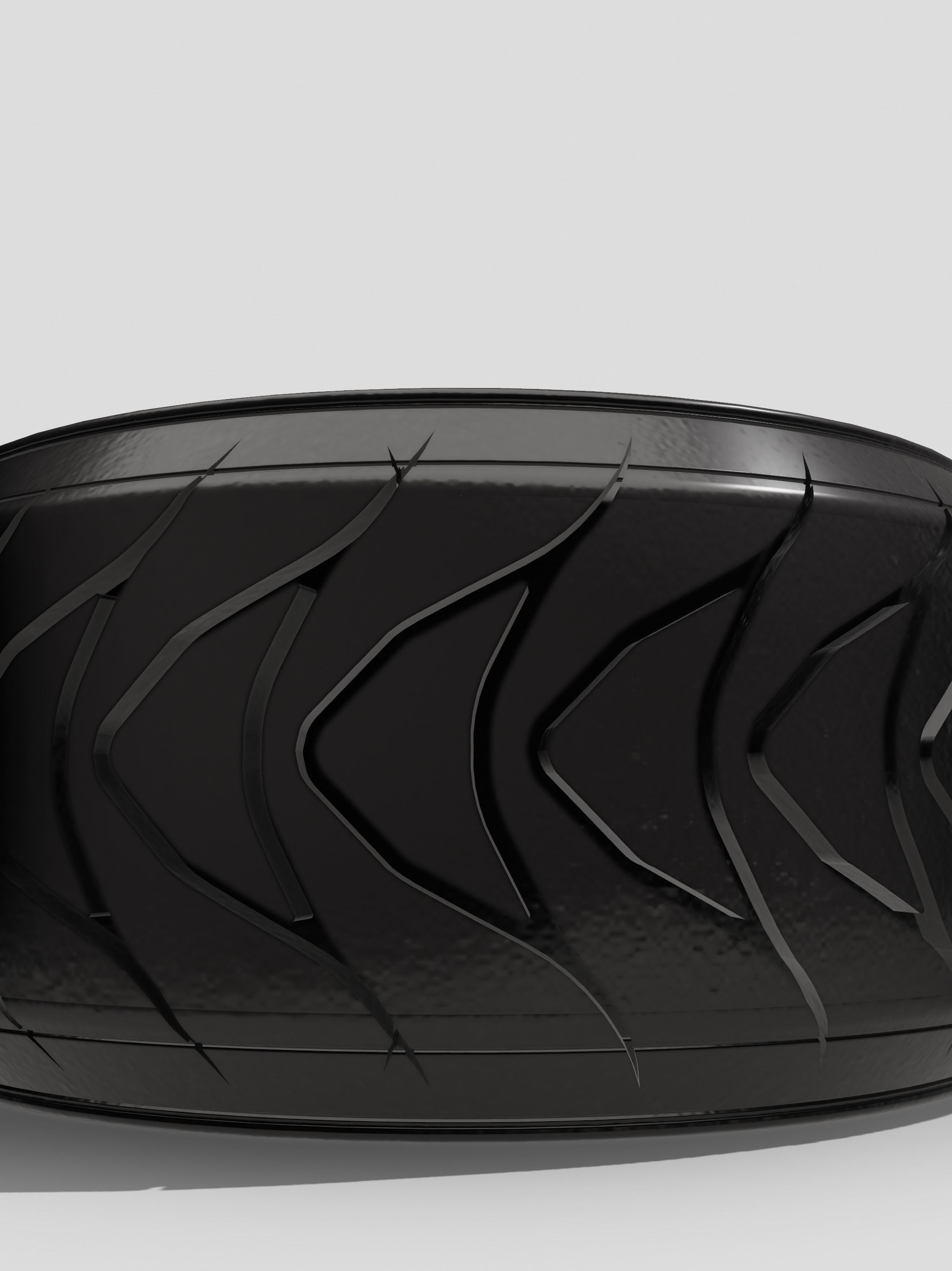 20inch Low Profile Stretch Tire Tyre Directional 3D model 3D printable ...