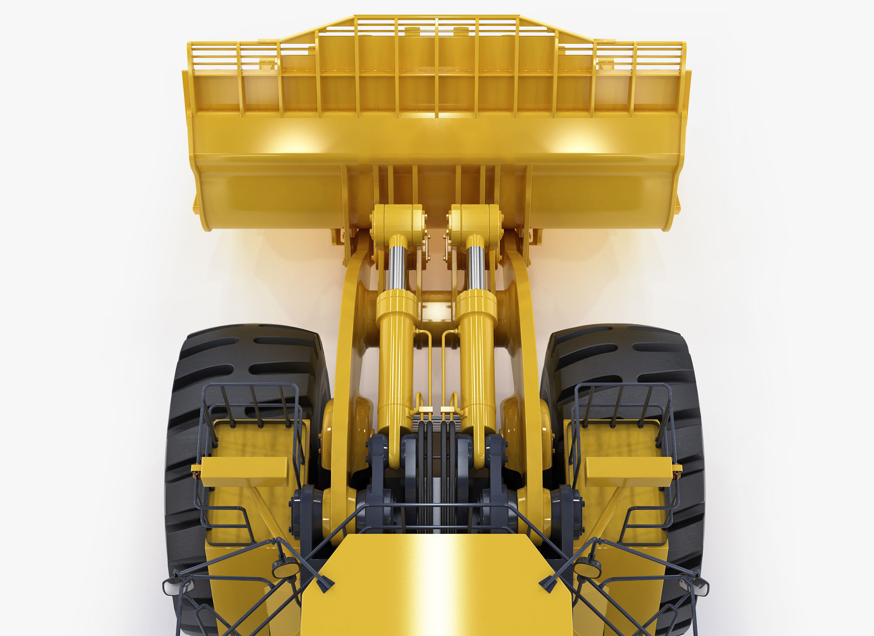 Mining loader Komatsu WA1200 3D model | CGTrader