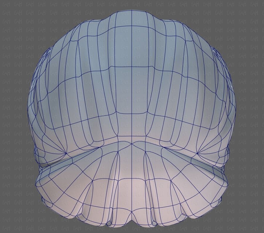 3D model Base Hair for girl V25 VR / AR / low-poly | CGTrader