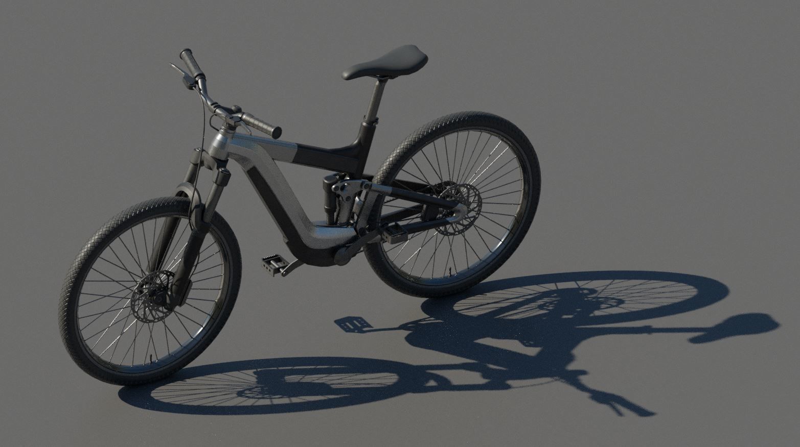 3D model E-Bike Aluminium Version VR / AR / low-poly | CGTrader
